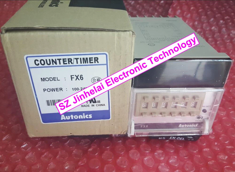 FX6 AUTONICS 카운트 릴레이 100 240VAC 타이머/카운터, 100% 신규 및 기존 제품|autonics timer ...