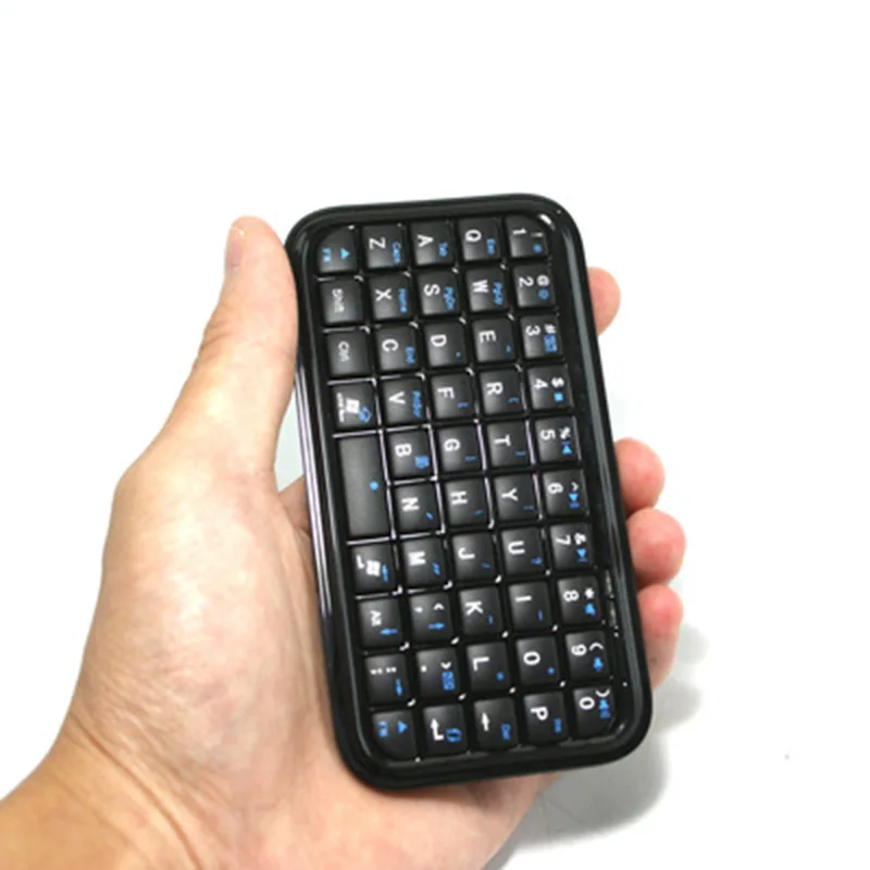 Mini teclado negro ultradelgado con Bluetooth 3,0 para iPhone 7 Plus ...