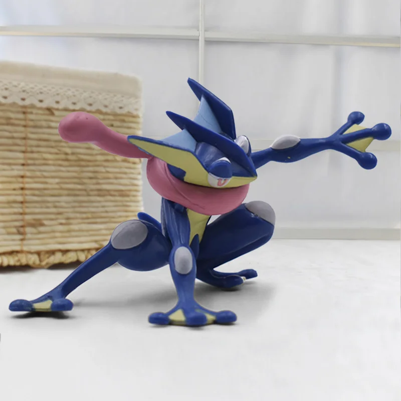 Аниме мультфильм Greninja ПВХ Фигурки игрушки Детская Коллекция Модель ...