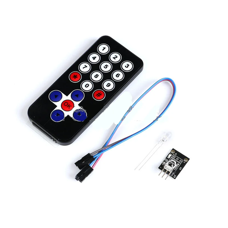 1pcs Infrared Ir Wireless Remote Control Module Kits Diy Kit Hx1838 For Arduino Raspberry Pi 