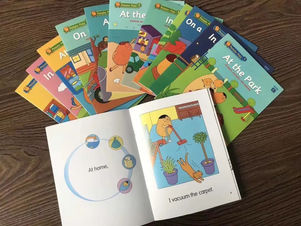 12 books one set Oxford Potato Pals Picture Book Young Children English ...