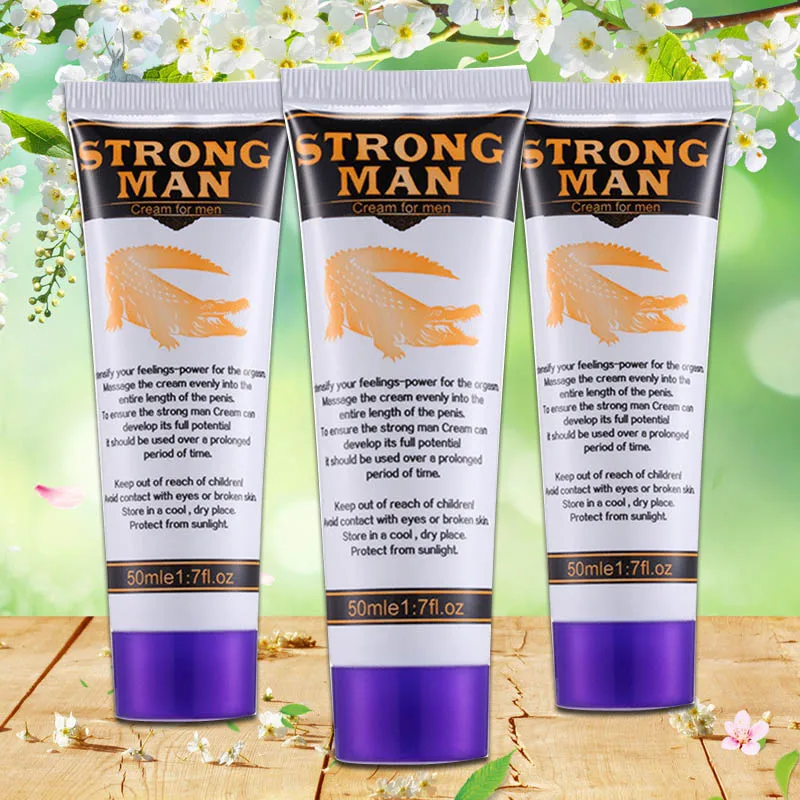 4pcs/lot Strong Man XXL Cream Big Enlargement Cream Male Extender ...