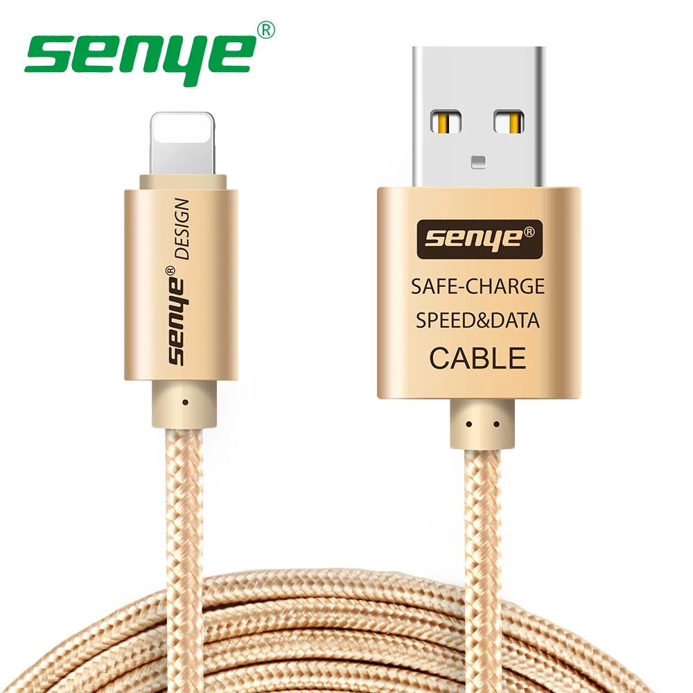 Senye Metal Braided Wire Mobile Phone Cables 1m 1.5m 2m 3m usb cable ...