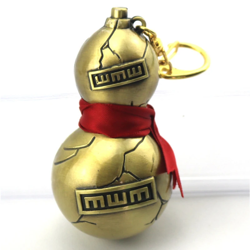 Anime Naruto Gaara Cosplay Weapons Props Gourd Keychain Ornaments ...