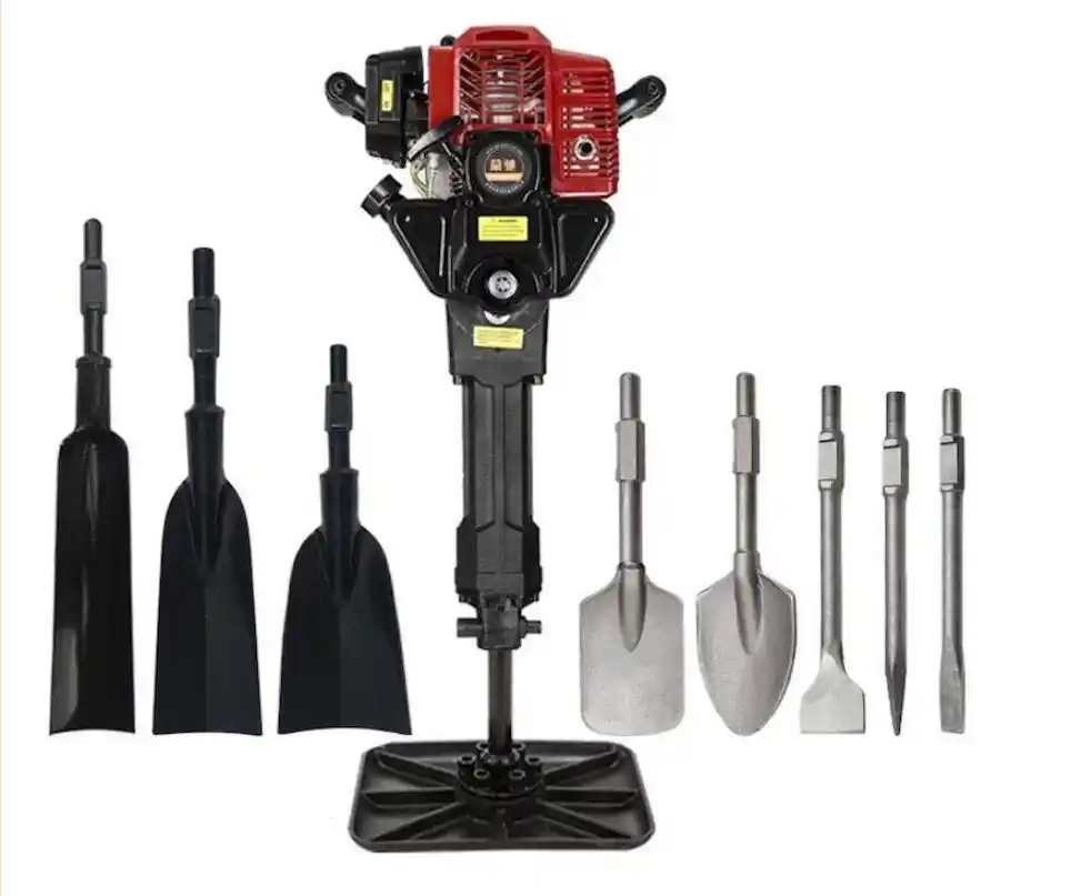 Gasoline power hammer drill rock drill breaker petrol picks portable ...
