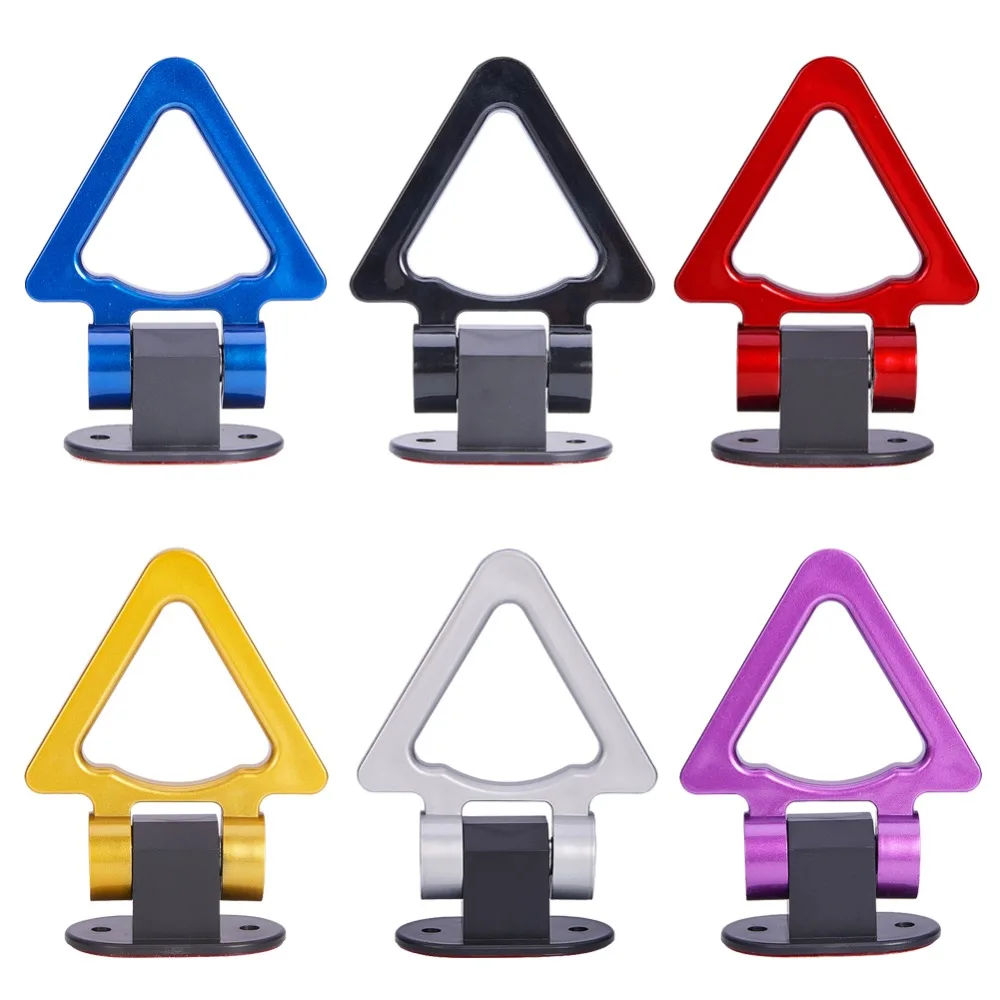 Aumohall Universal Styling Racing Tow Hook Triangle Sticker For Car