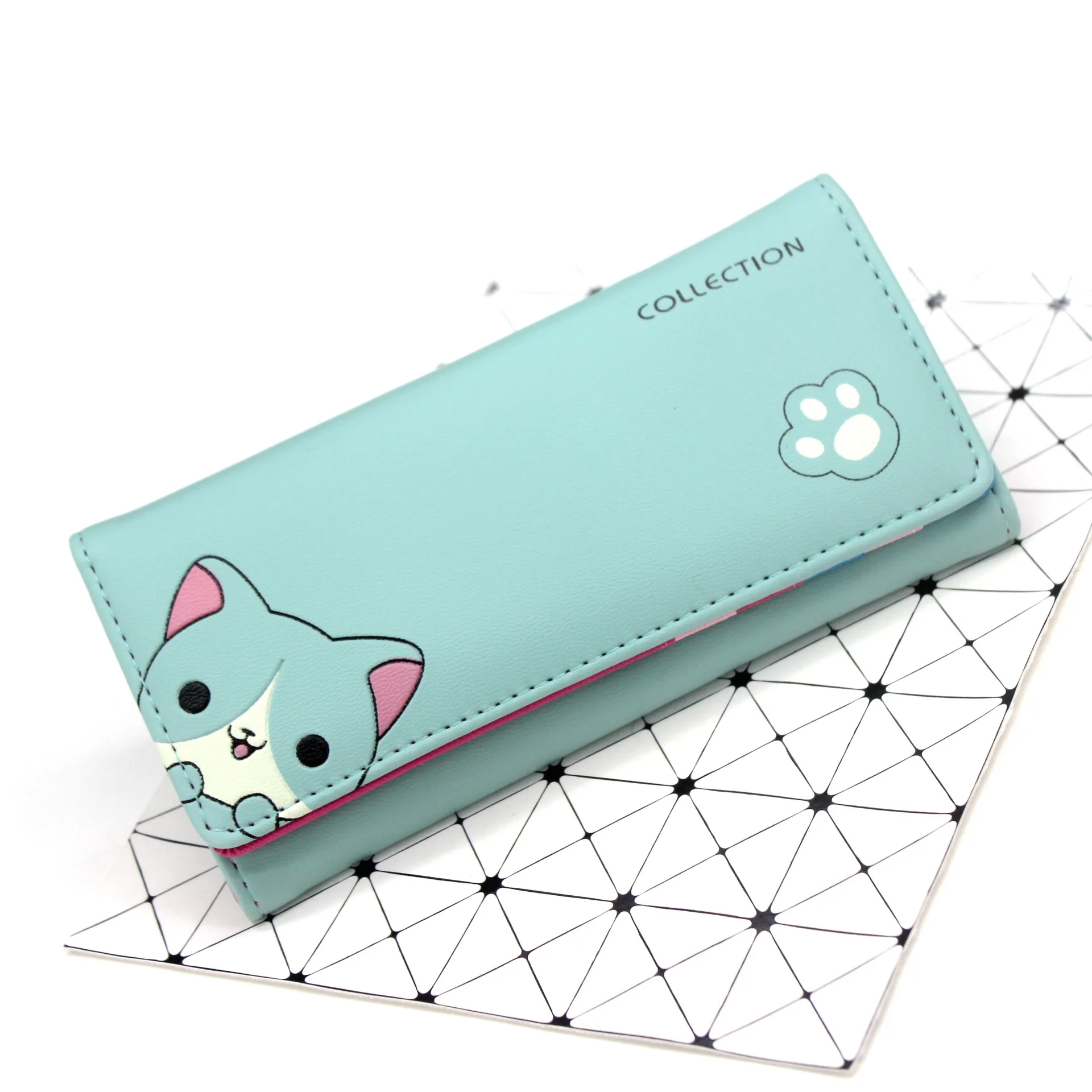 BOTUSI CartonCat Новое поступление, кошелек для женщин, модные кошельки ...