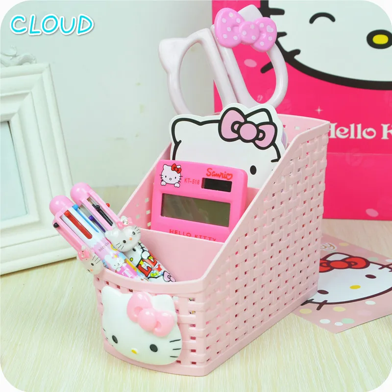 Hello Kitty Cosmetics Multi-Purpose Storage Box - KawaiiMerch.com