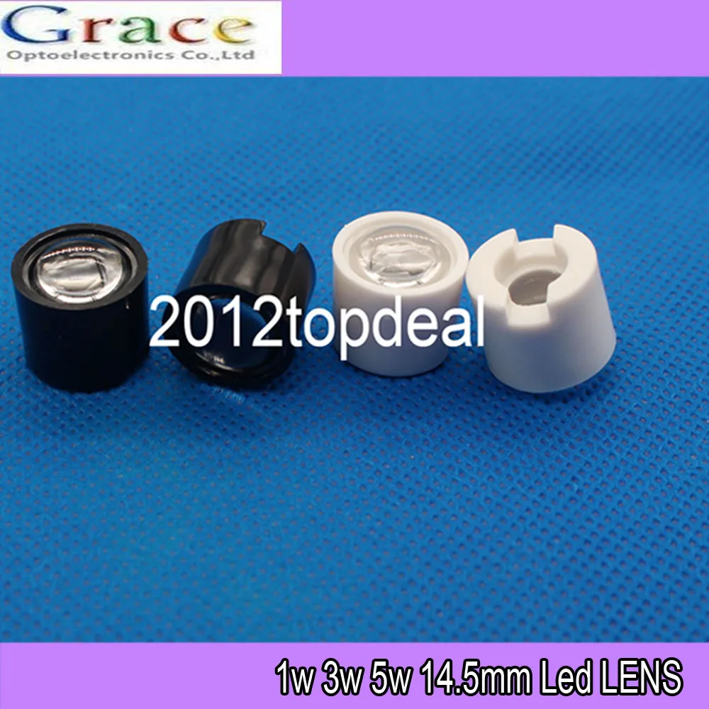 Lente LED de alta potencia IR 1W 3W, 100 piezas, 14,5mm, 16mm, 10 ...