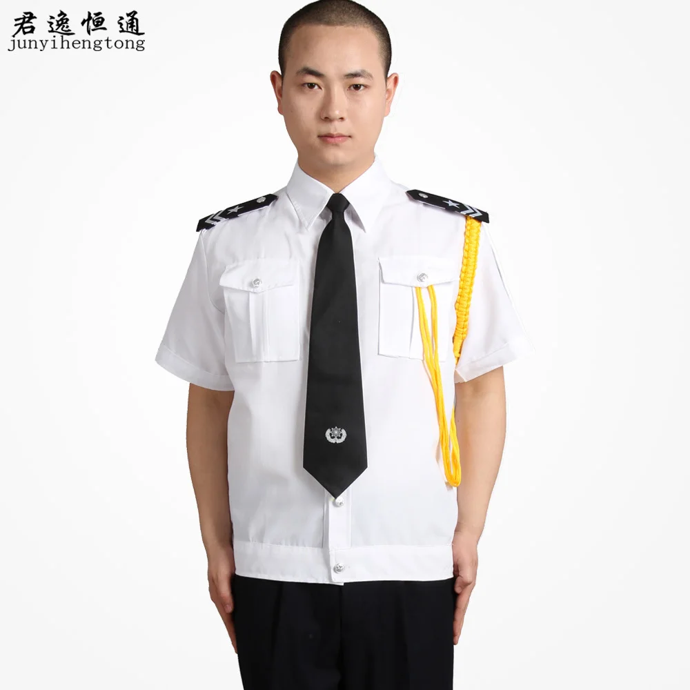 B294-security-men-suit-summer-white-security-short-sleeve-men-suit ...