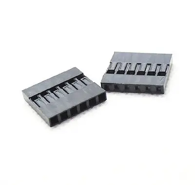 100PCS 2.54MM 6 Pin 6P Dupont Jumper Wire Cable Housing Female ...