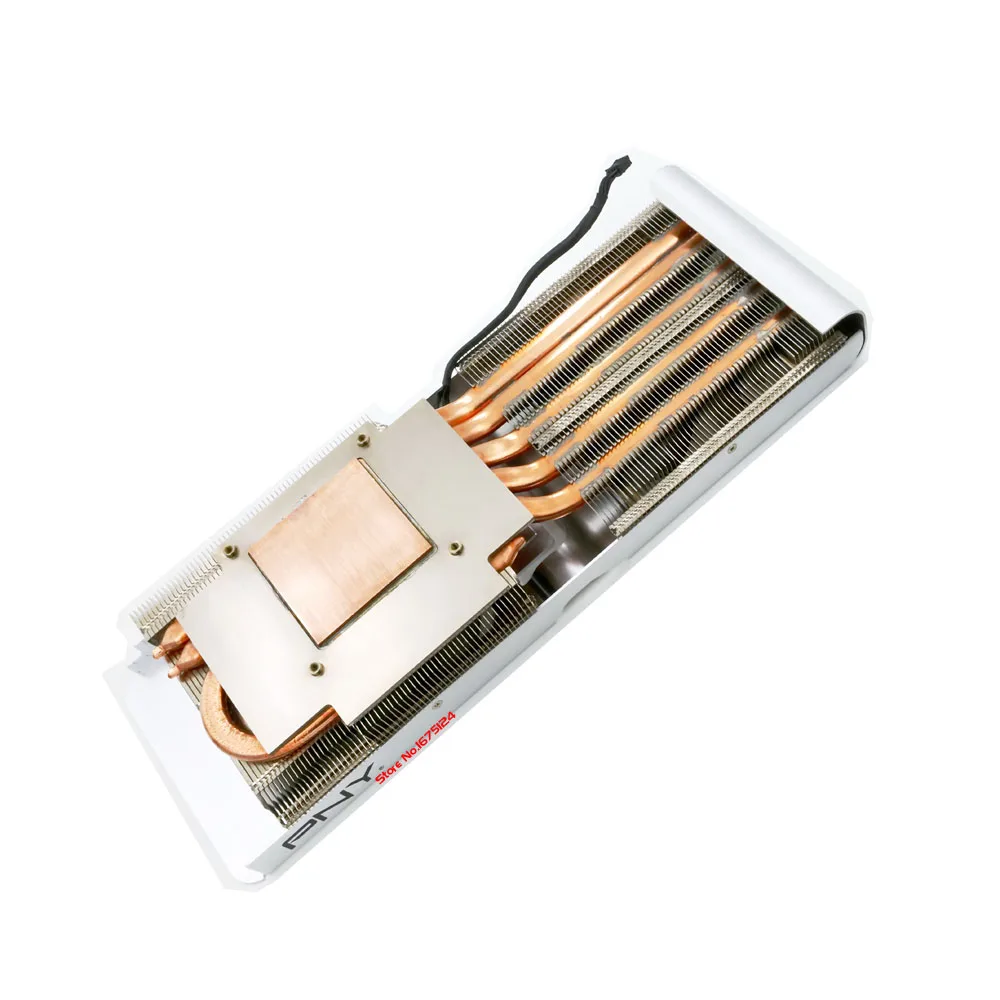Gpu Cooler Radiator Video Card Cooling System Heatsink Fan For ...