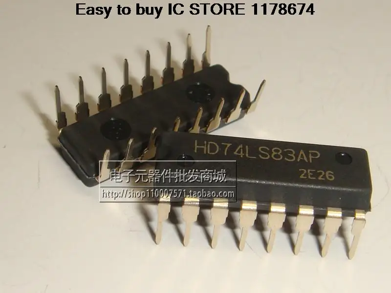 20PCS HD74LS83AP HD74LS83 74LS83 SN74LS83N DIP16|20PCS HD74LS83AP HD74LS83 74LS83 SN74LS83N ...