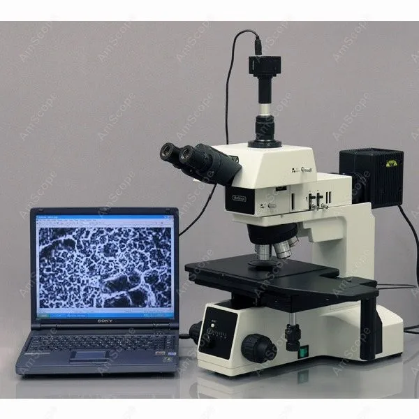 Amscope Microscope-50x-2500x Brightfield / Darkfield (bf/df) Polarizing ...