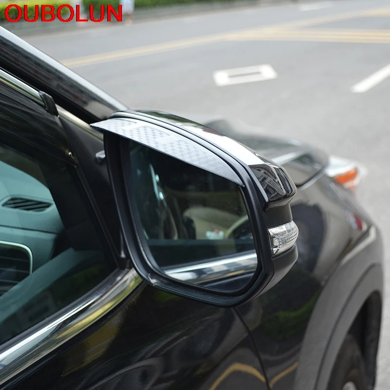 Acrylic-Rearview-Mirror-Rain-Gear-Shield-Rear-View-Mirror-Anti-Rain-Fit ...