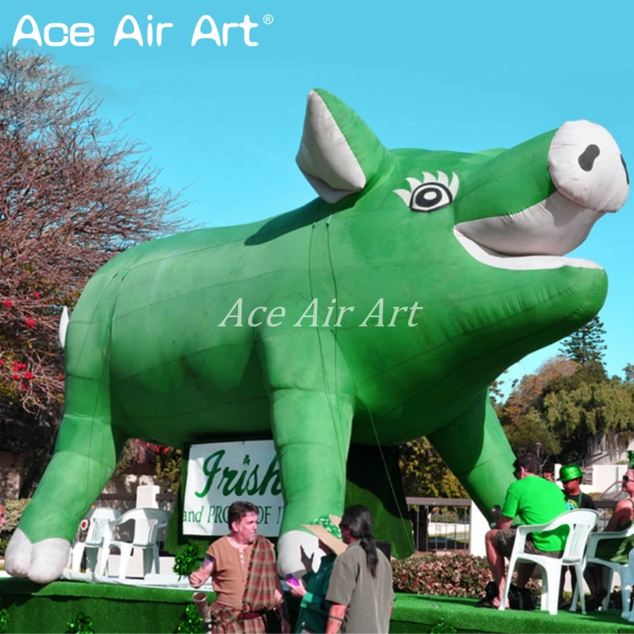 Giant Inflatable Sus Scrofa Wild Boar Model for Event Decoration ...
