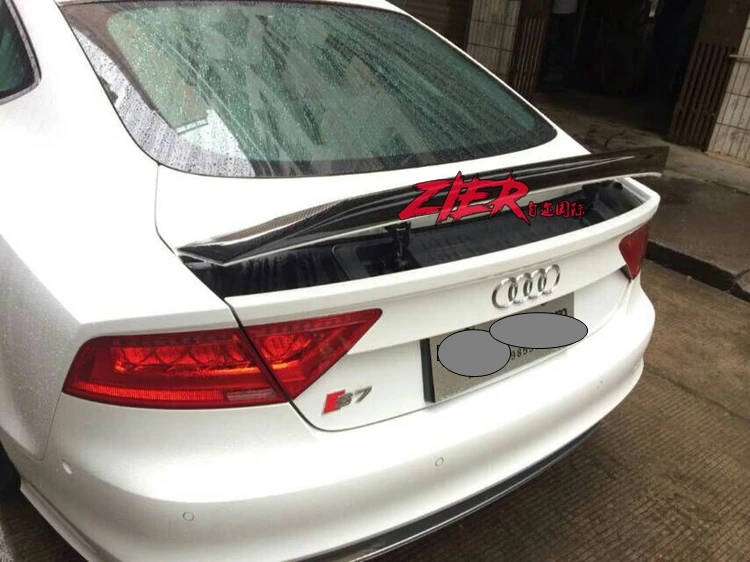 Fit for Audi A7 S7 RS7 Karztec modified carbon fiber rear wing with ...