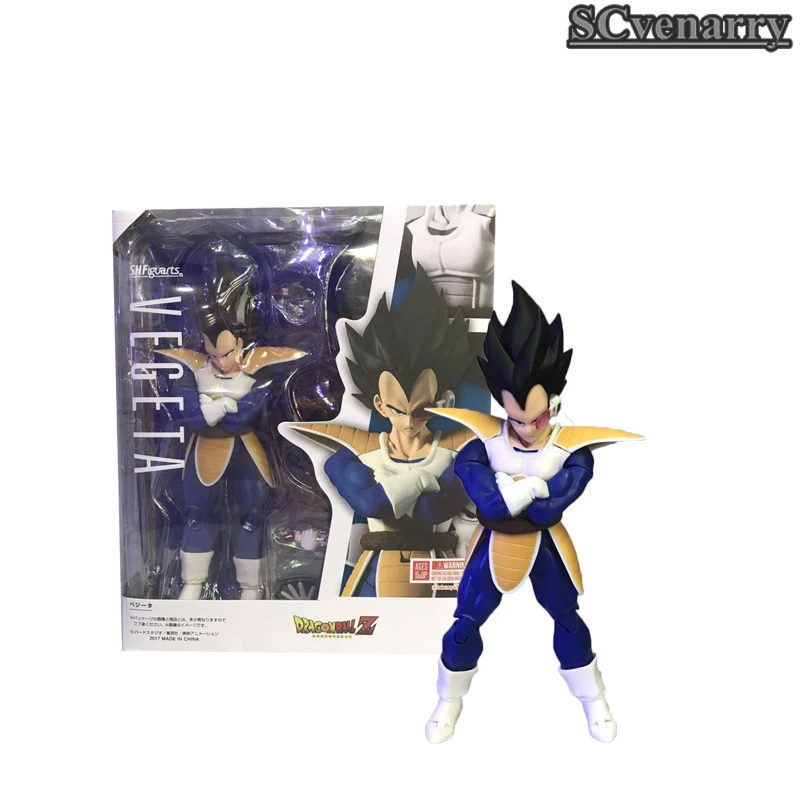 SHF Scouter Armadura Ação PVC Figura do Anime Dragon Ball Z Vegeta ...