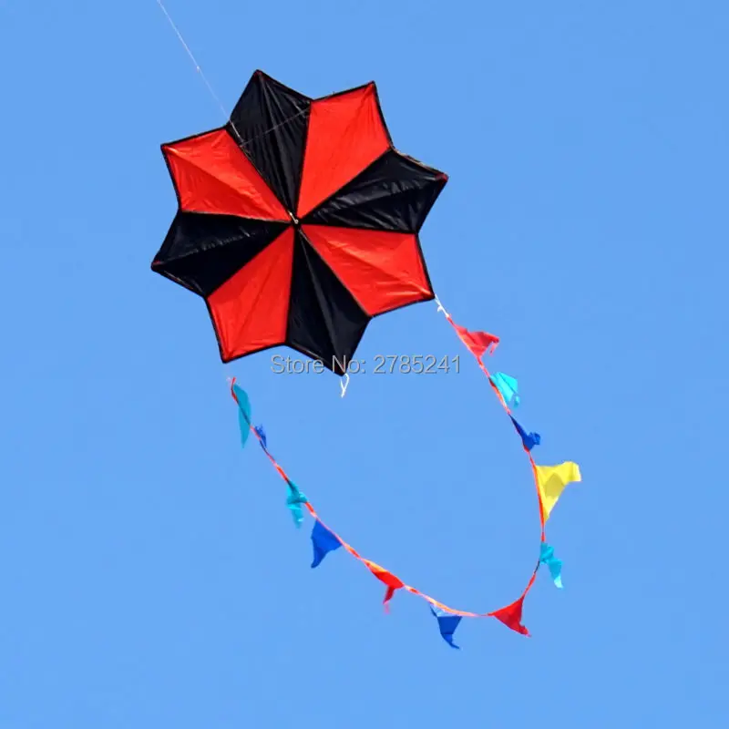 31 inch octagon delta/Triangle kite single line outdoor game sports for ...