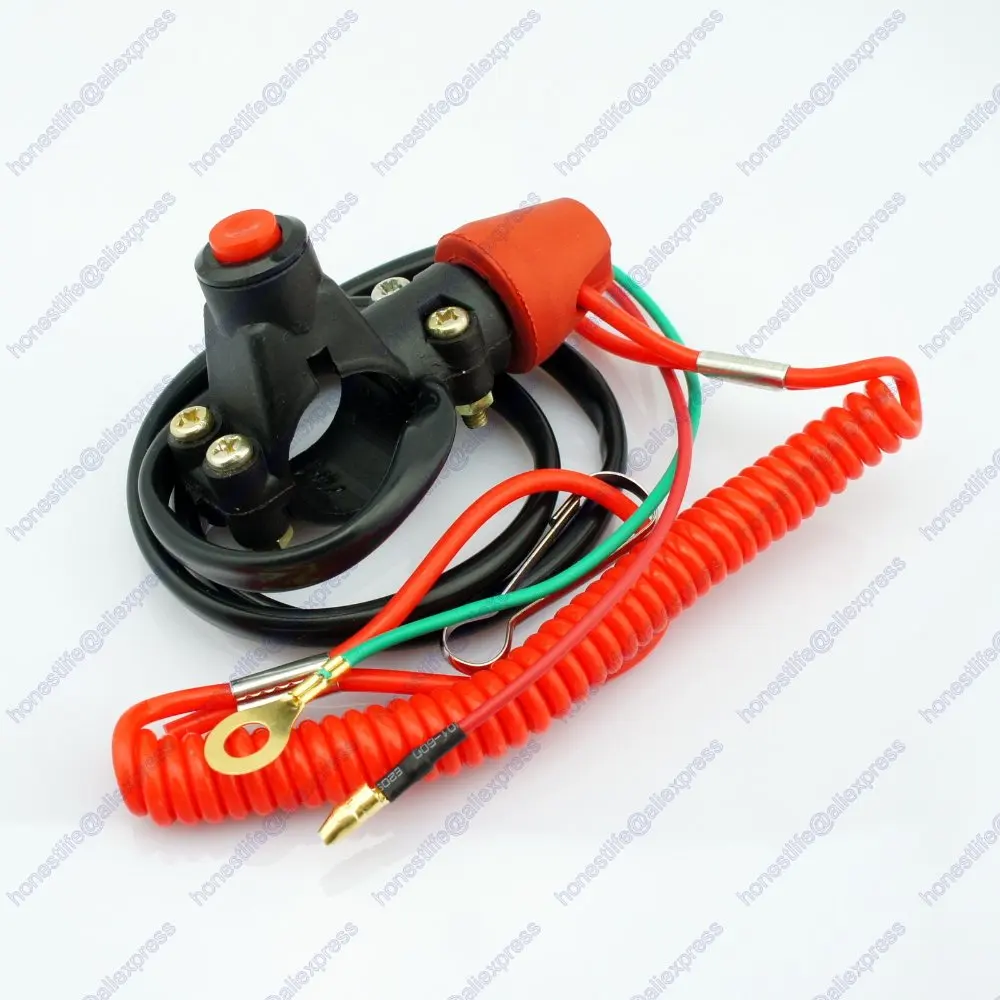 ATV-Motorcycle-Motorbike-Normally-Opened-Break-Tether-Emergency-Kill ...