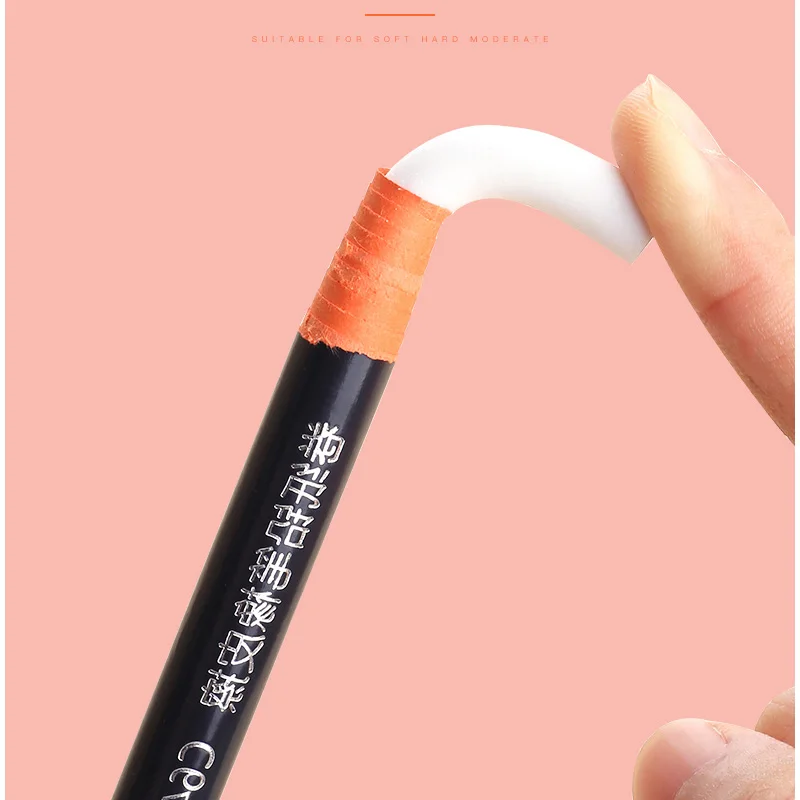 Roll Paper Shredded Eraser Pencil Rubber Sketch Highlight Rubber ...