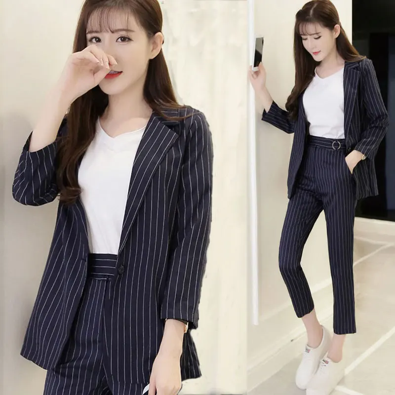 Professional Wear Suit Suit Female South Korea 2018 New Fashion Small Suit College Students professional-wear-suit-suit-female-south-korea-2018-new-fashion-small-suit-college-students