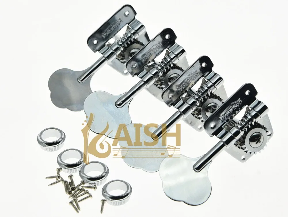 Wilkinson 4 zurdo Bass tuners WJBL 200 tuning Keys cromo|bass tuner ...