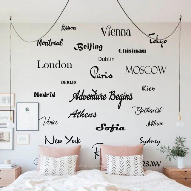 Country Decals For Wall