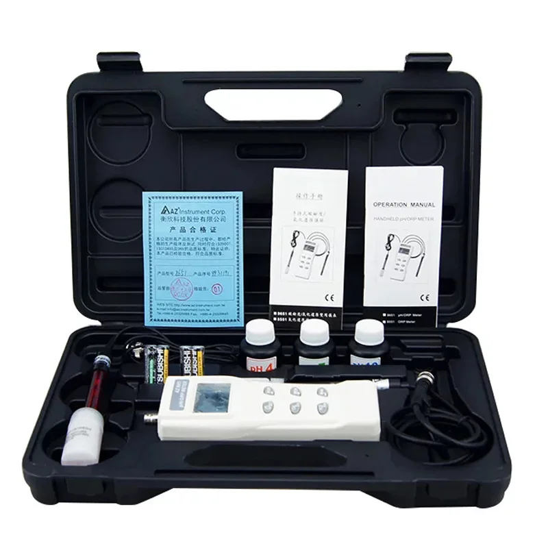 AZ8651 Handheld 2 in 1 PH Meters ORP Tester for Water Quality Testing ...