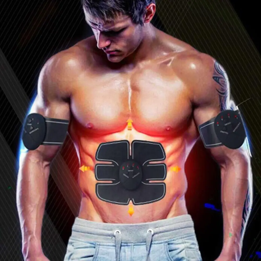 Smart EMS Abdominal Muscle Stimulator Exerciser Trainer Device Muscles ...