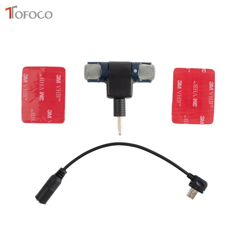 2017 Softbox fotografía Tofoco gran oferta 3,5mm micrófono condensador ...