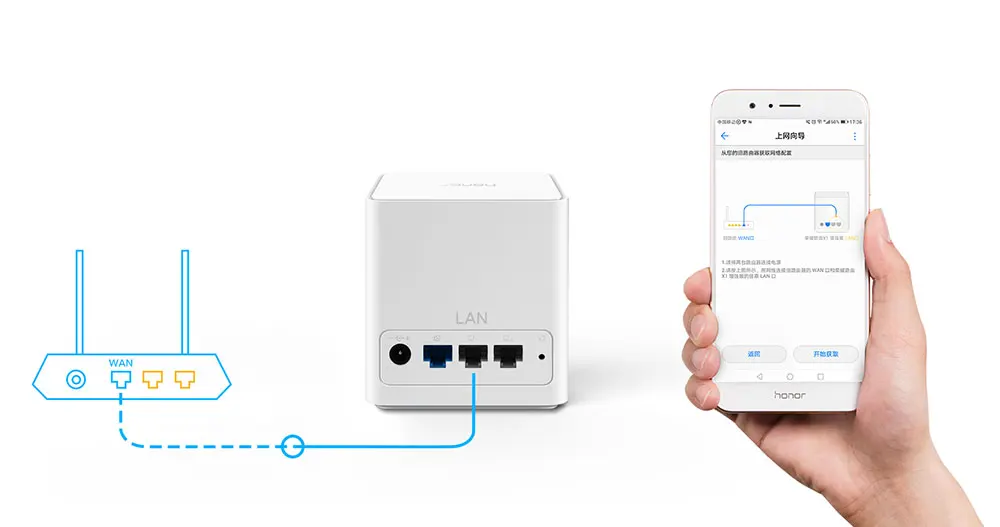 Original HUAWEI Honor Router X1 Enhanced Version (HiRouter-H1)