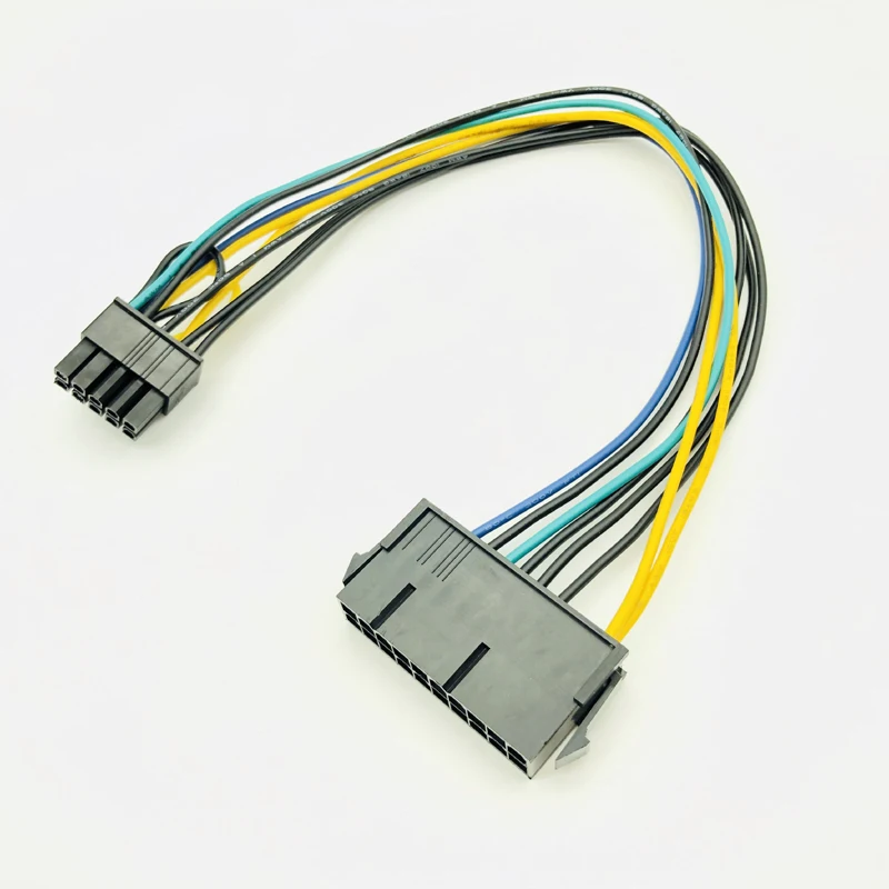 Computer Cable PSU ATX 20Pin to 10Pin Female to Male Adapter Converter ...