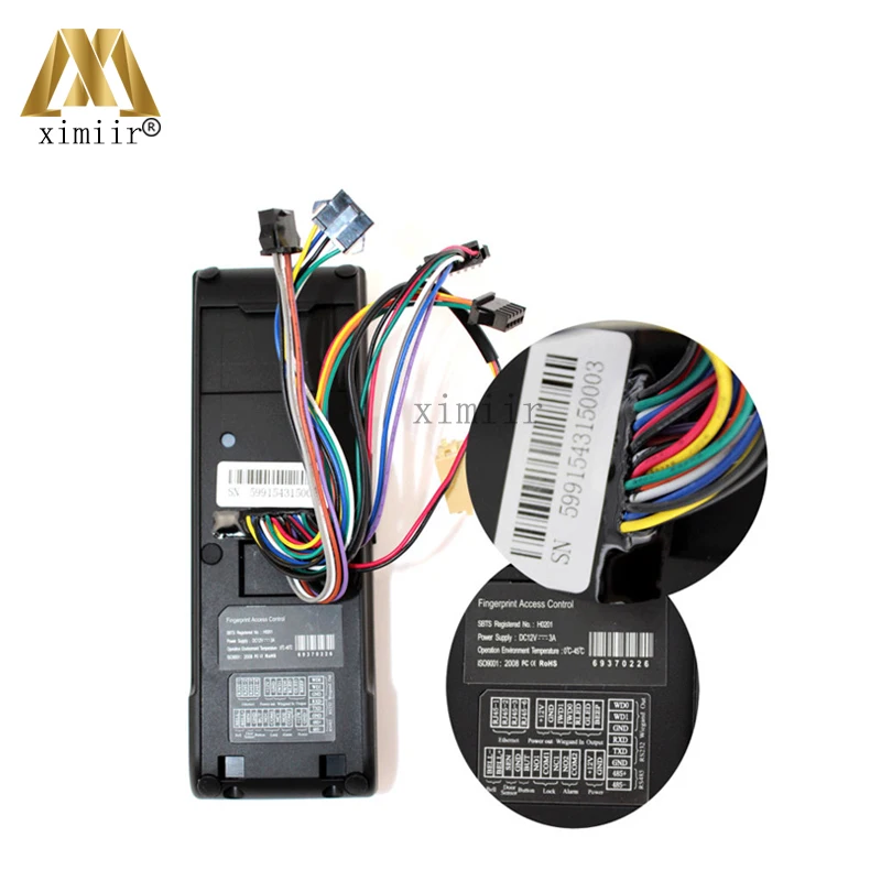 ZK IP65 waterproof TF1700 fingerprint access control with RFID card ...