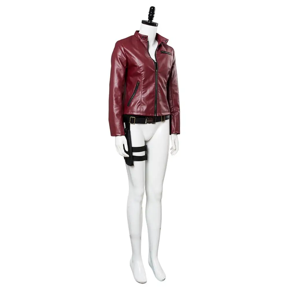 Game Resident Evil 2 Remake Claire Redfield Cosplay Costume ...