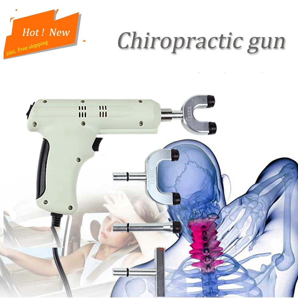 Spine-Chiropractic-4-Heads-chiropractic-adjusting-instrument-Electric ...