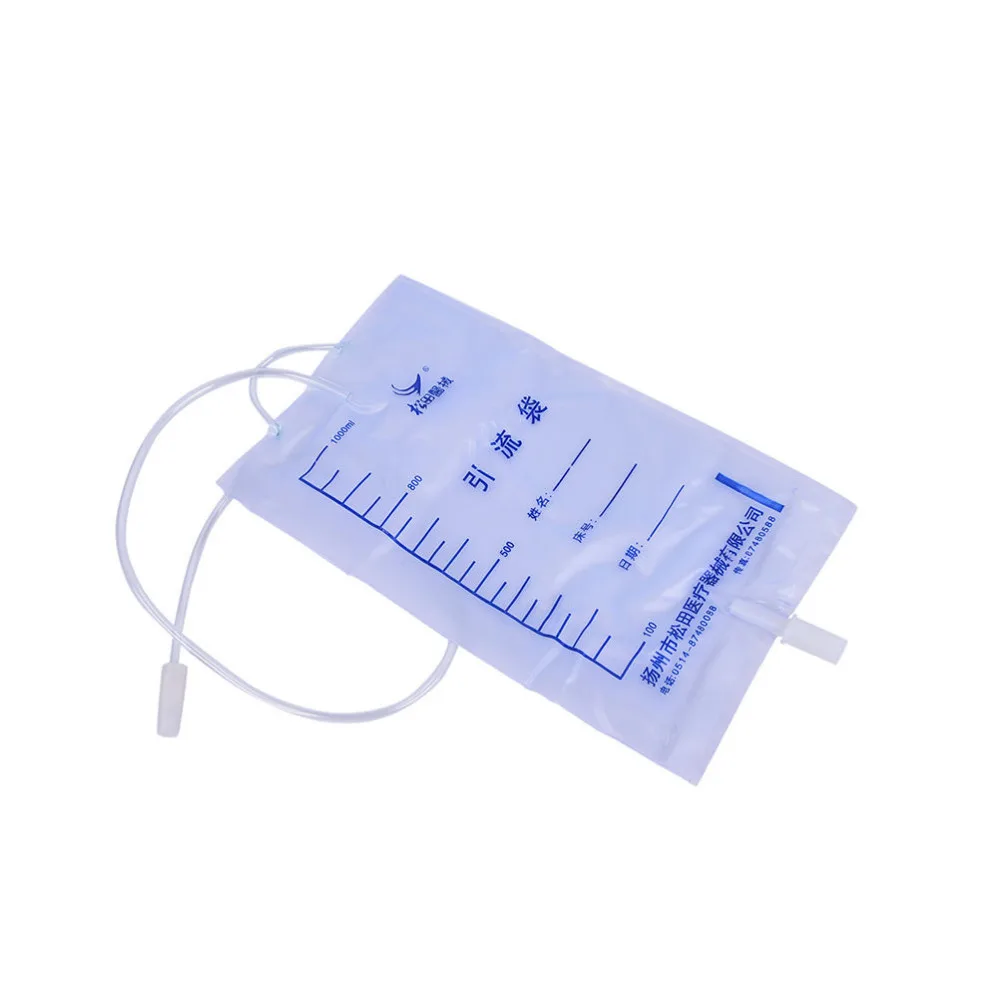 5Pcs-Medical-latex-sleeve-type-disposable-urine-bag-Male-Drainage-bag ...