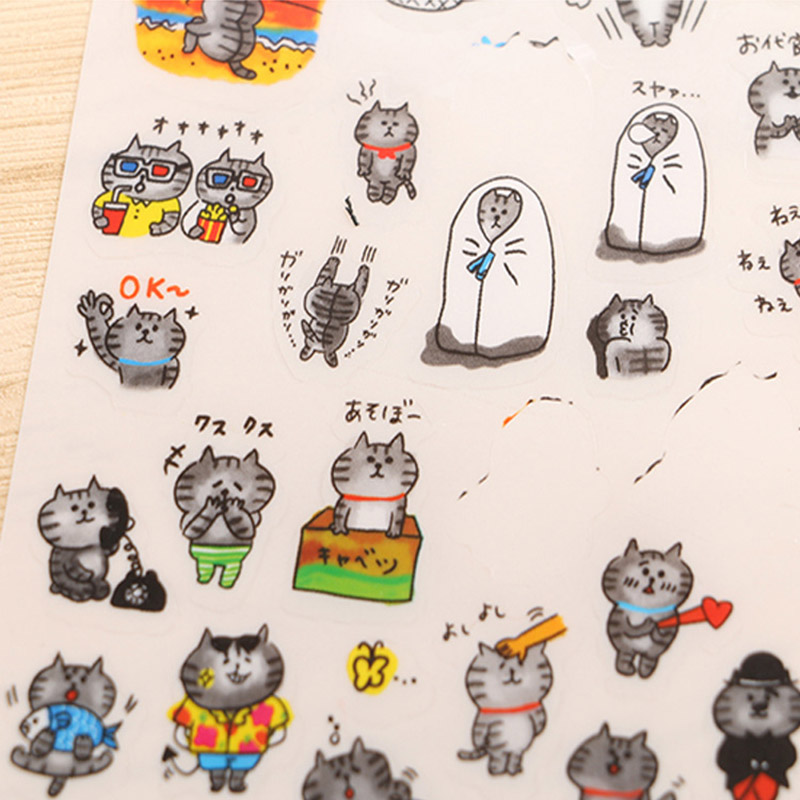 Cat PVC Stickers