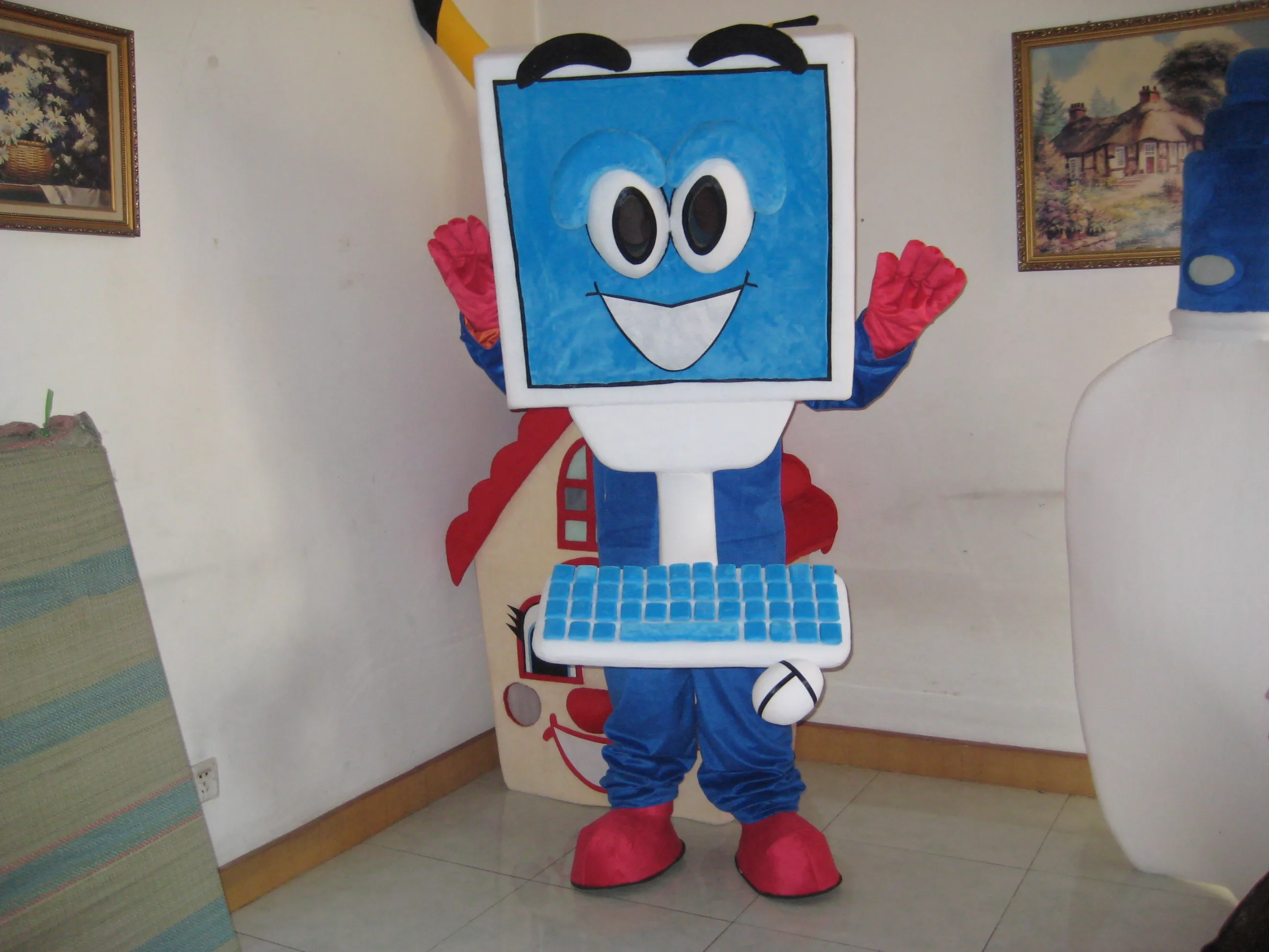 laptop-mascot-costume-computer-mascot-notebook-pc-custom-fancy-costume ...