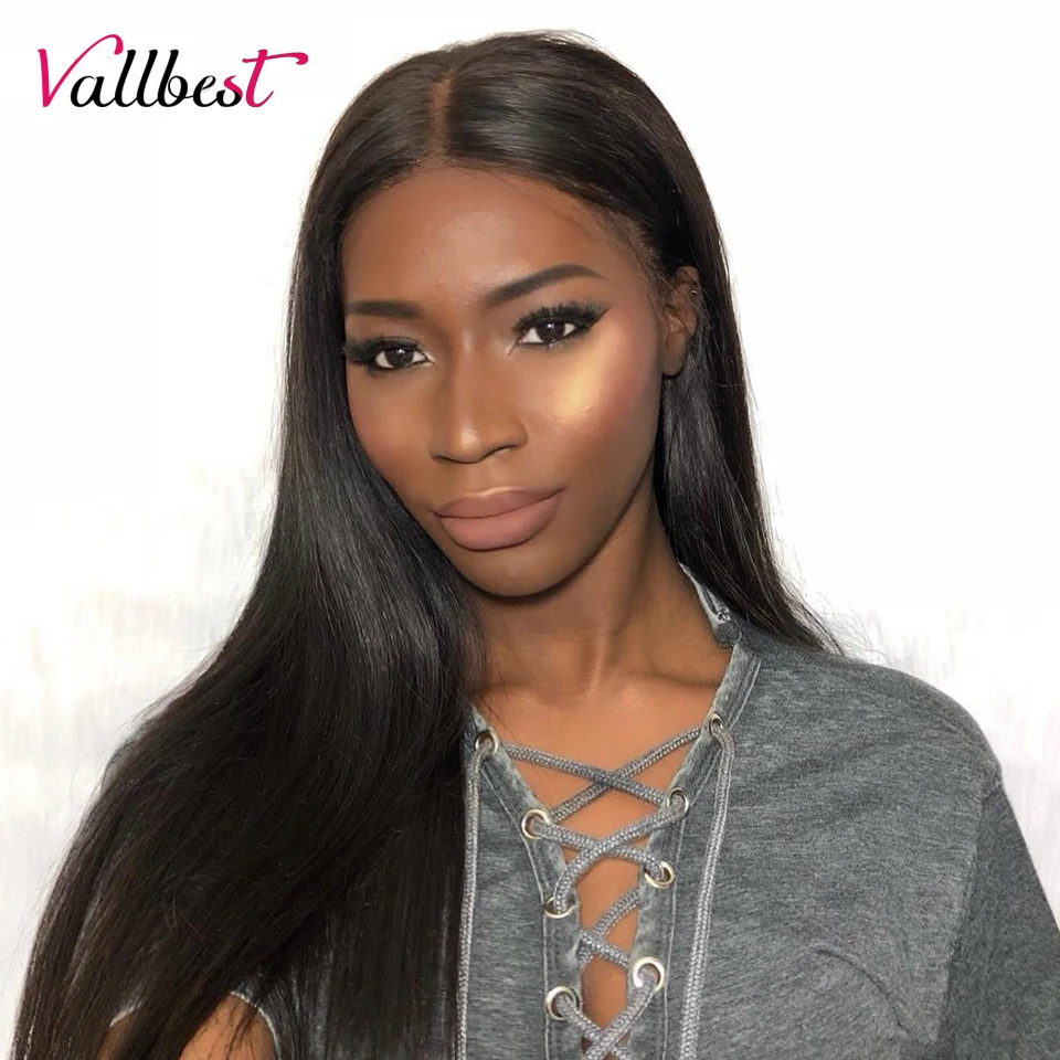 Aliexpress.com : Buy Vallbest 150% Density Brazilian Wig Straight 13*4 ...