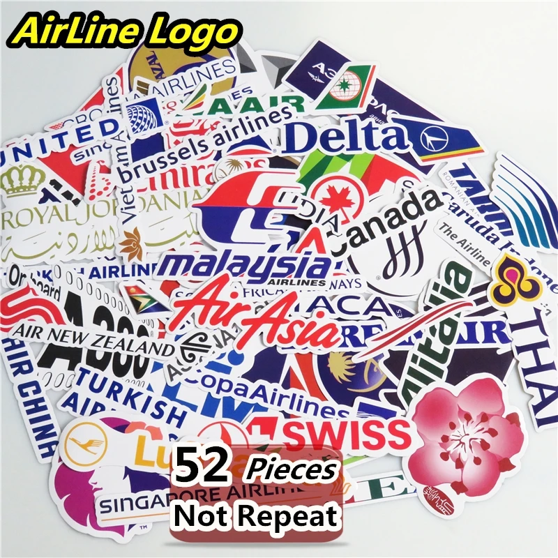 Popular Airline Stickers-Buy Cheap Airline Stickers lots from China ...
