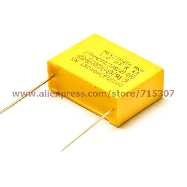 PHISCALE-20pcs-Film-capacitor-250V-1000000pf-1000nf-1uf-105K ...