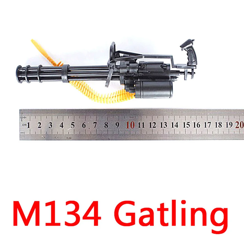 Spielzeug 1/6 Scale M134 Model GATLING MINIGUN Terminator Heavy Machine ...
