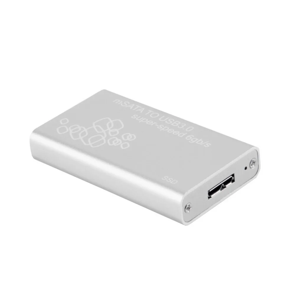 Купить Мини msata для usb 3.0 ssd жесткого диска коробка внешний корпус ...