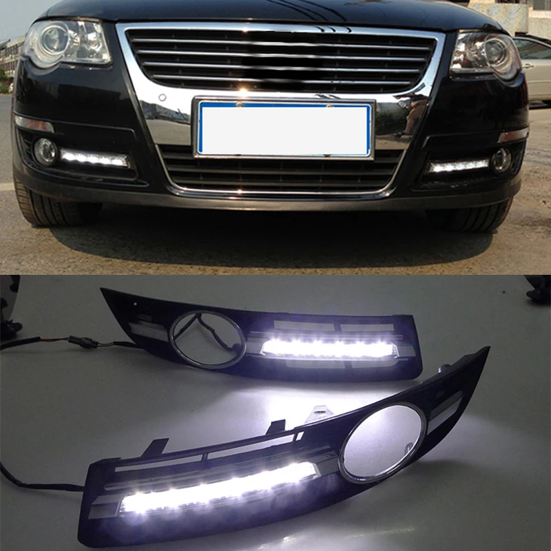 ROADOT drl LED Daytime Running Light For Volkswagen VW Passat B6 2007 ...