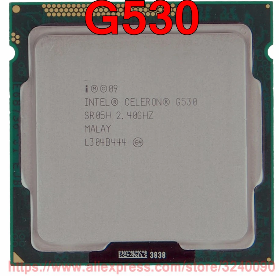 Original Intel CPU CELERON G530 Processor 2.40GHz 2M Dual Core Socket ...