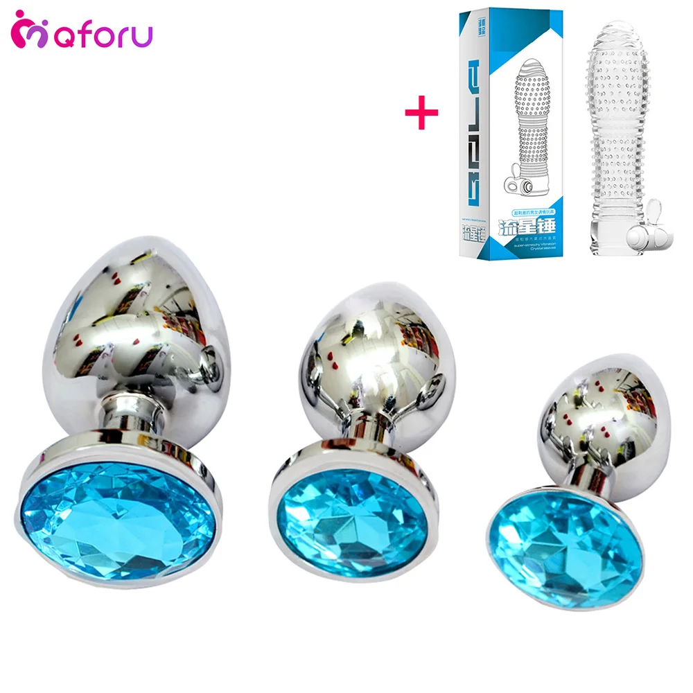 Buy Mqforu 3 Pcs Stainless Steel Butt Plug Anal Sex Toy For Man Gay Anal
