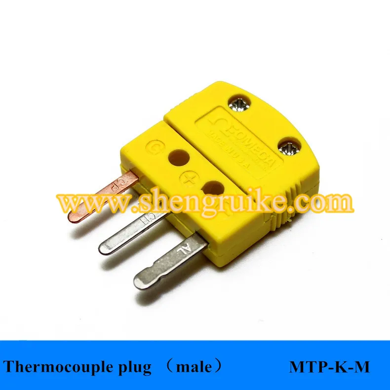 Three-legged K-type thermocouple plug and socket Pt100 thermal ...
