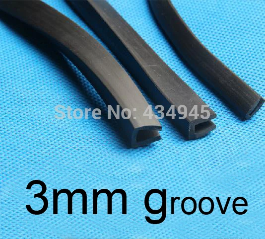 3mm-groove-U-rubber-strip-BUMPER-STRIP-Rubber-trough-saddle-bar-Article ...