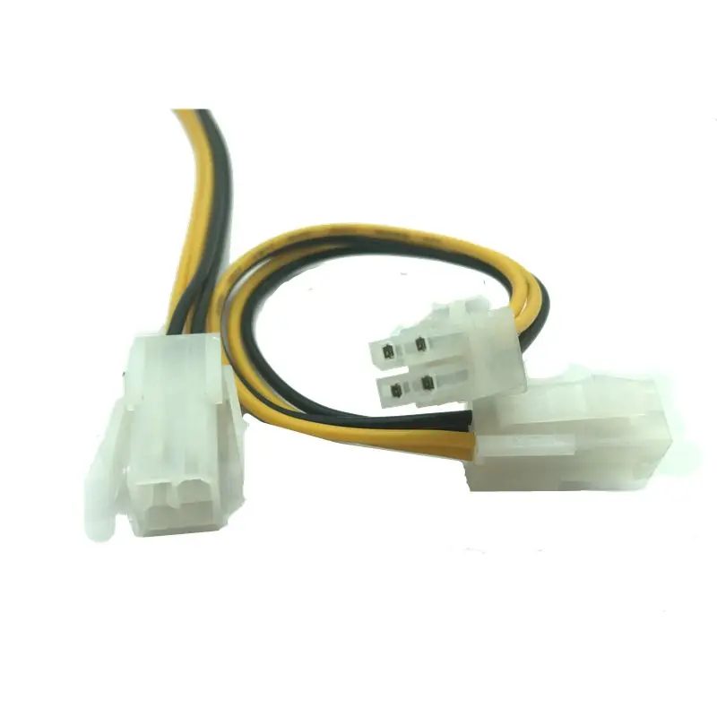 8 Atx 12v P4 4pin Cpu Auxiliary Power Extension Cable Cord Male To ...